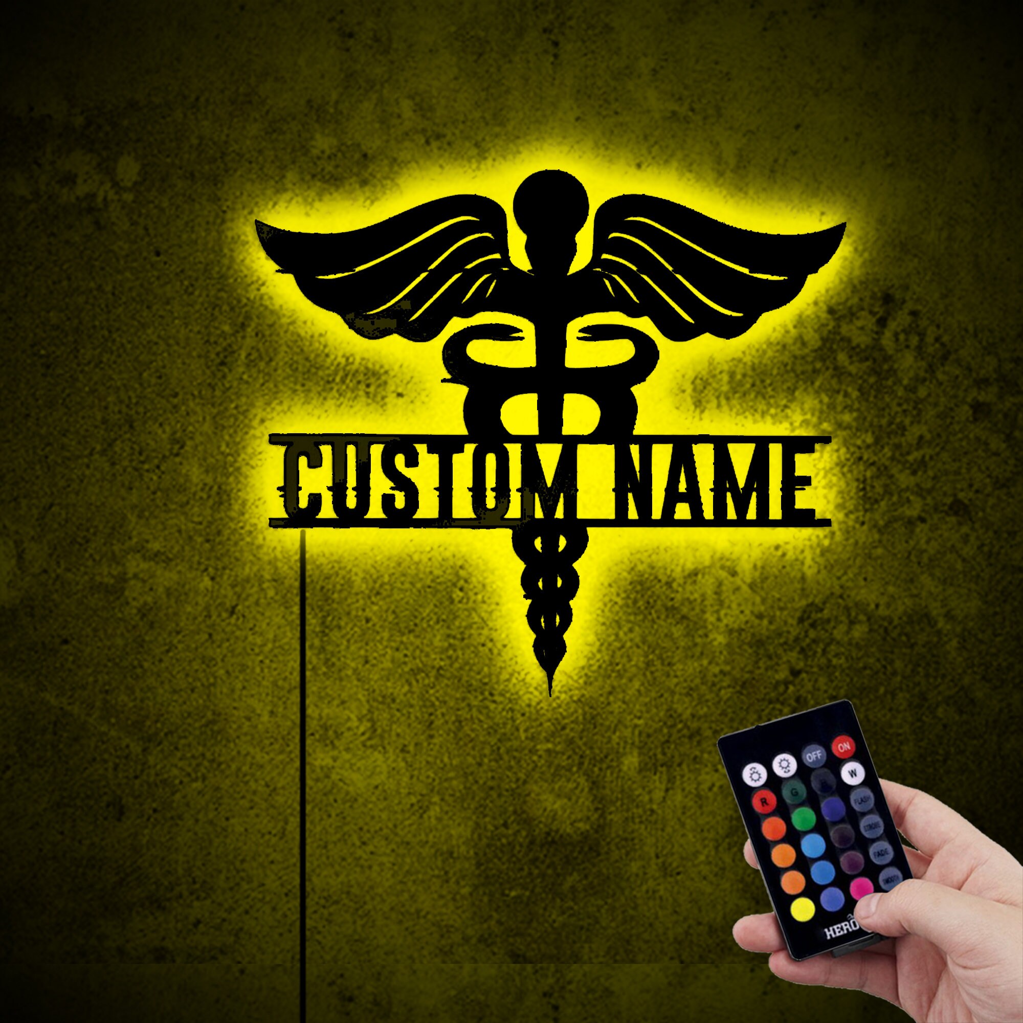 Custom Medical Symbol Neon Led Wall Art, Doctor Gift, Nurse Gifts ...