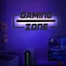 Gaming Zone Neon Led Wall Panel Decor,gaming Zone Led Decor,gamer Room ...