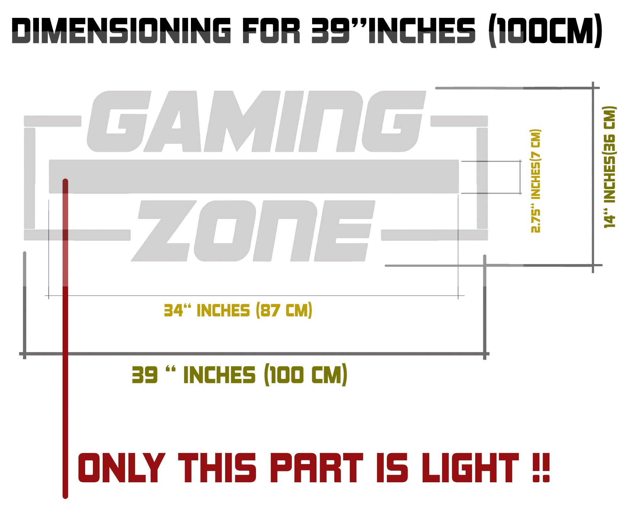 Gaming Zone Neon Led Wall Panel Decor,gaming Zone Led Decor,gamer Room ...