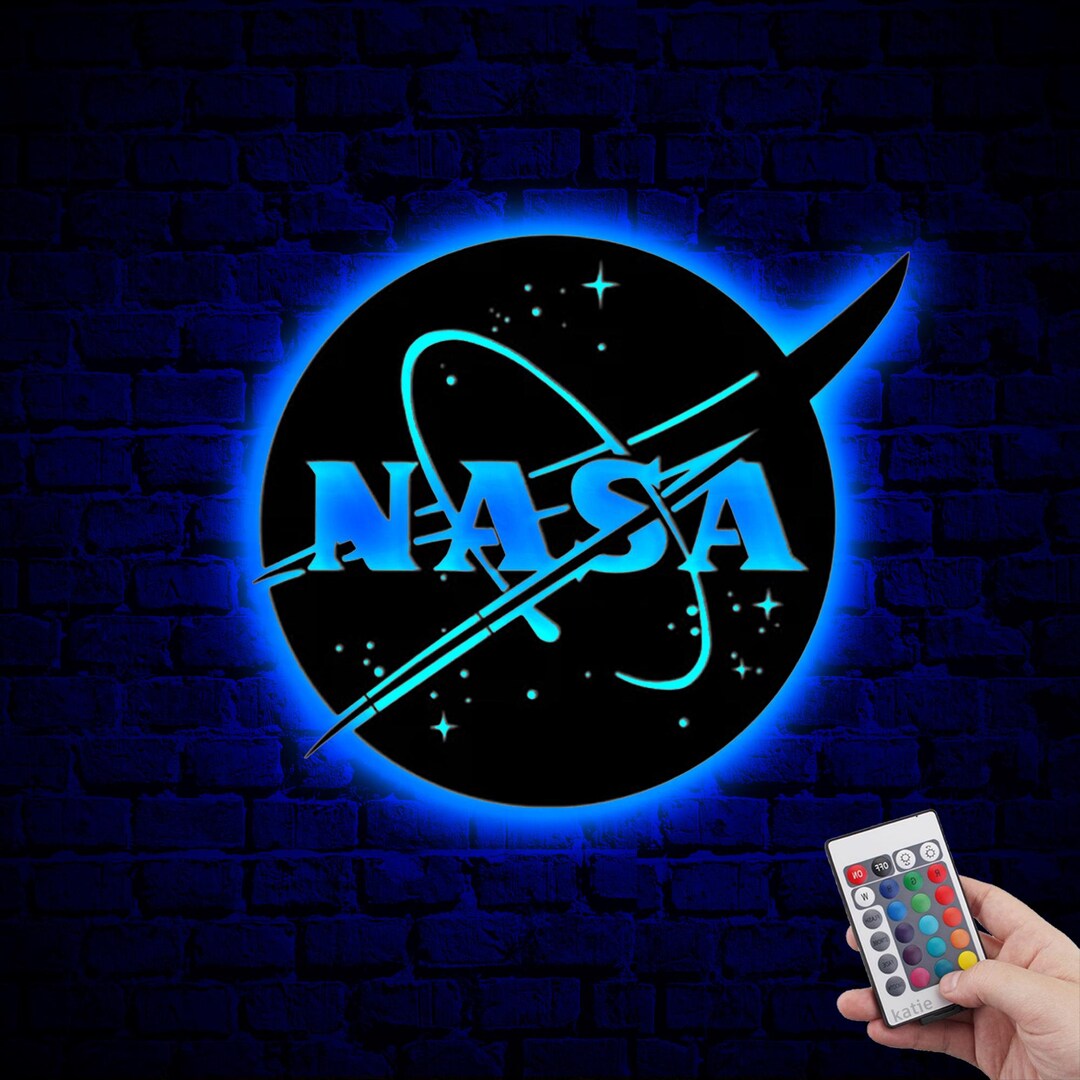 NASA Logo Led Neon Wall Sign,silent Hill Decor,christmas Birthday Gift ...