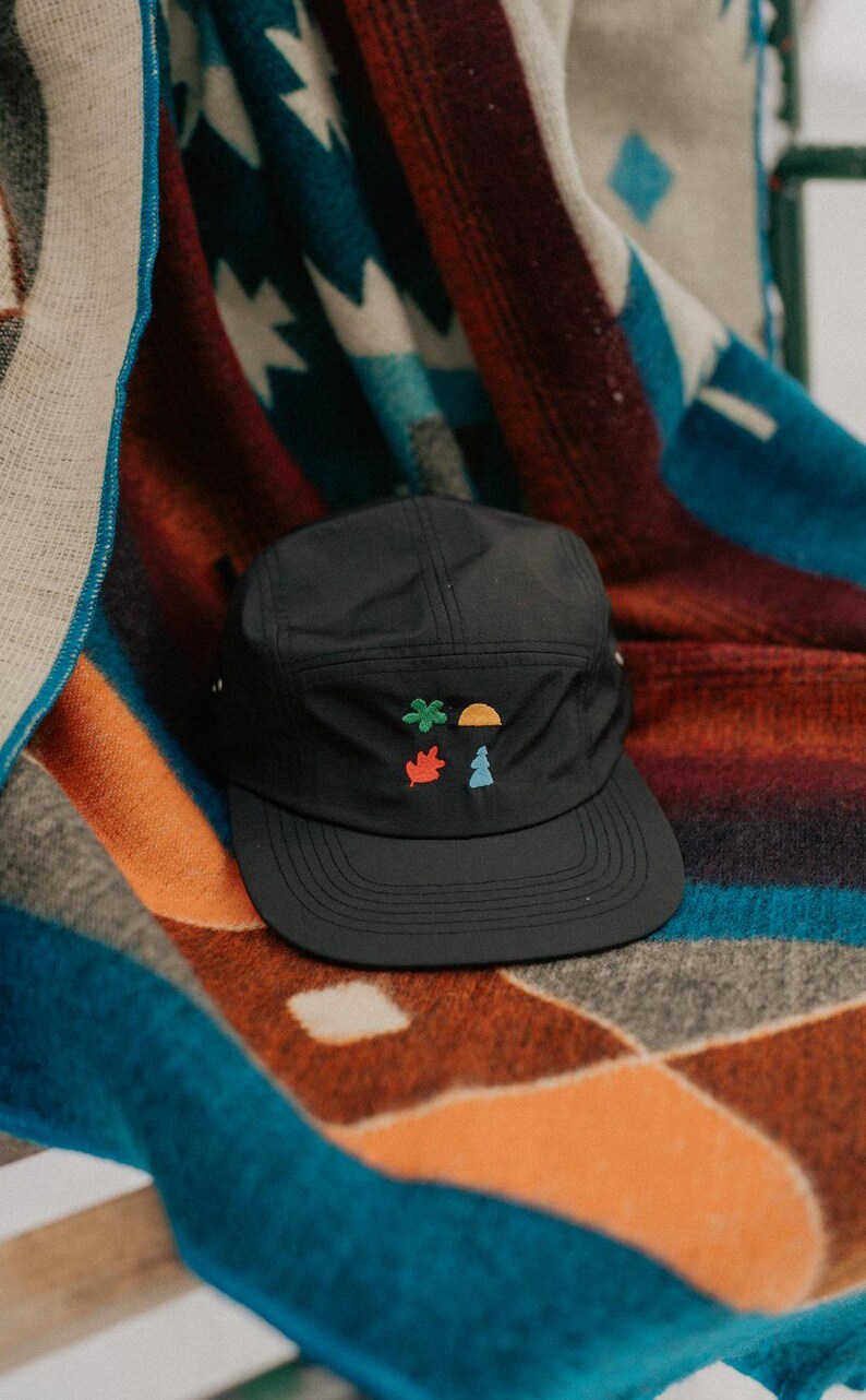 Camper & Adventure ACTIVE 5-panels Cap With Logo - Etsy