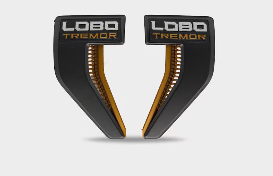 New OEM 2023 2022 2021 Ford LOBO Tremor Fender Air Vent Badge Emblems ...