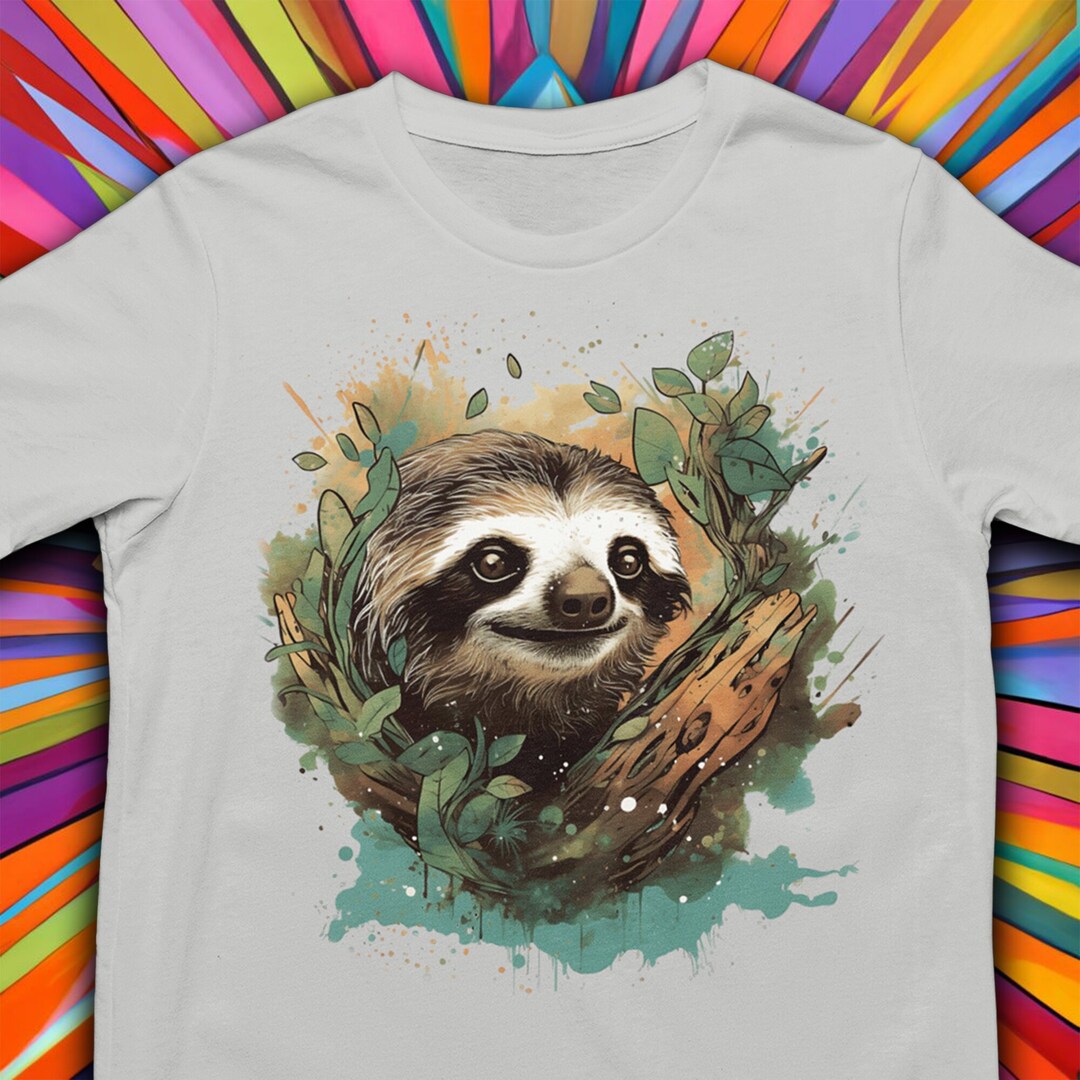 Sloth Shirt, Sloth Shirt Girl, Funny Sloth Shirt, Sloth Christmas ...