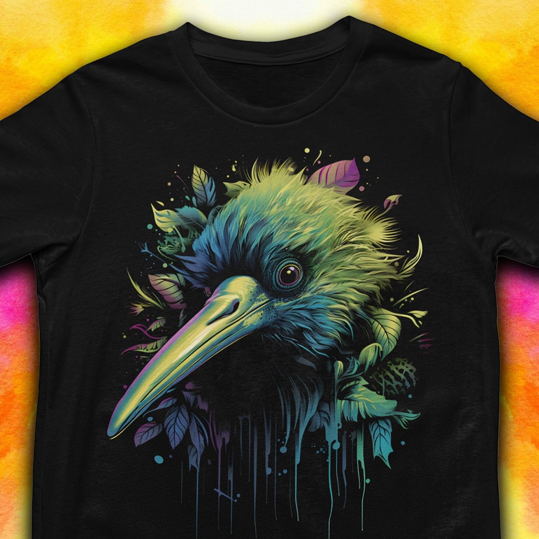 Kiwi Bird Shirt, Arctic Kiwi Shirt, Gothic Style Shirt, Gift for Boy ...