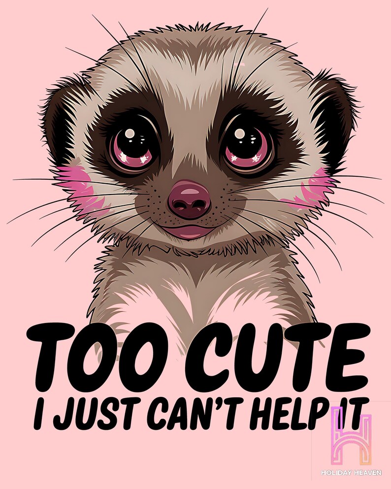Meerkat Graphic T-shirt, Animal Lover Tee - Etsy