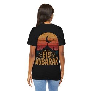 Eid Shirts, Religious Print Top, Stylish Festive Glow Apparel, Eid ...