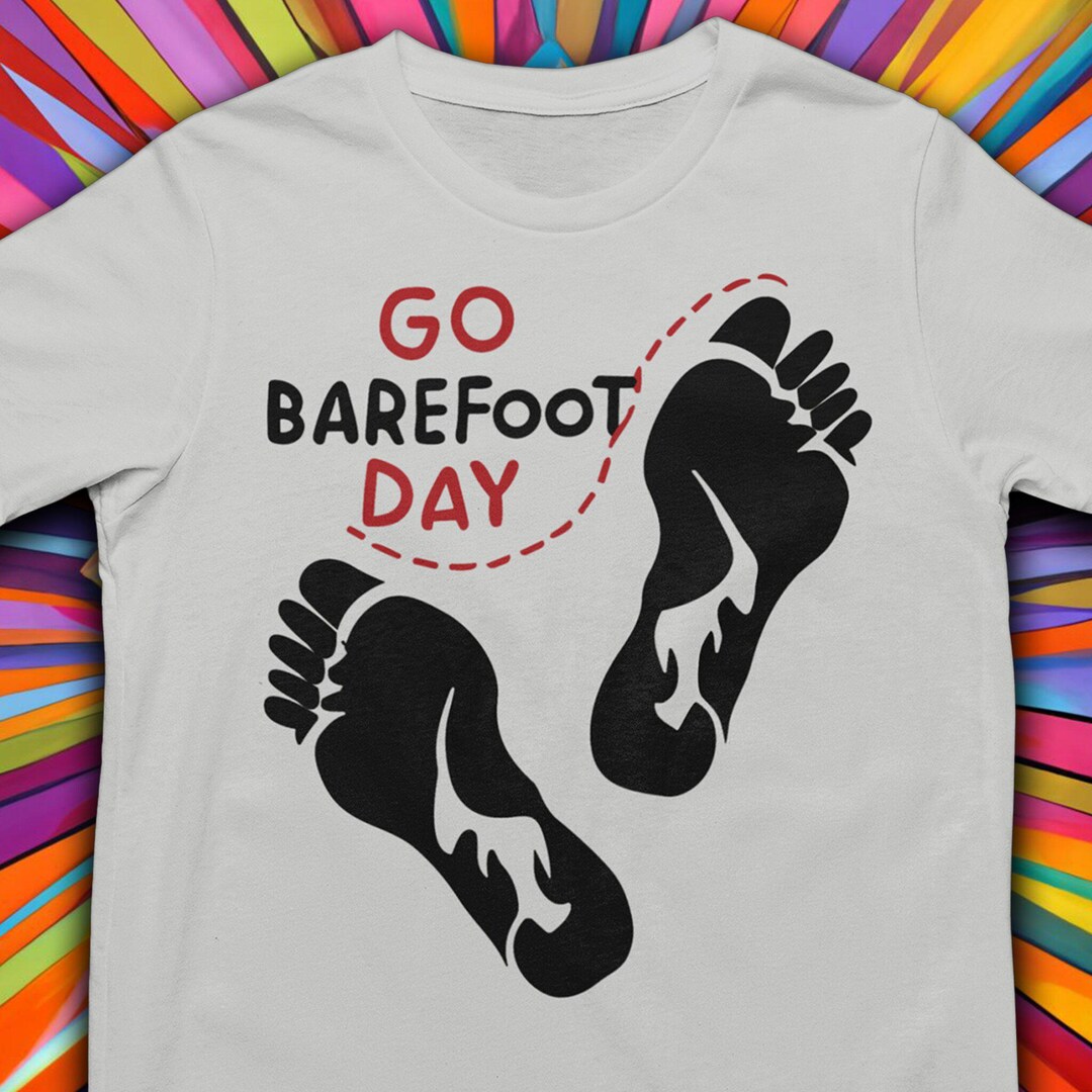 Barefoot Day T-shirt, Tropical Summer Vibes, Unisex Tee - Etsy