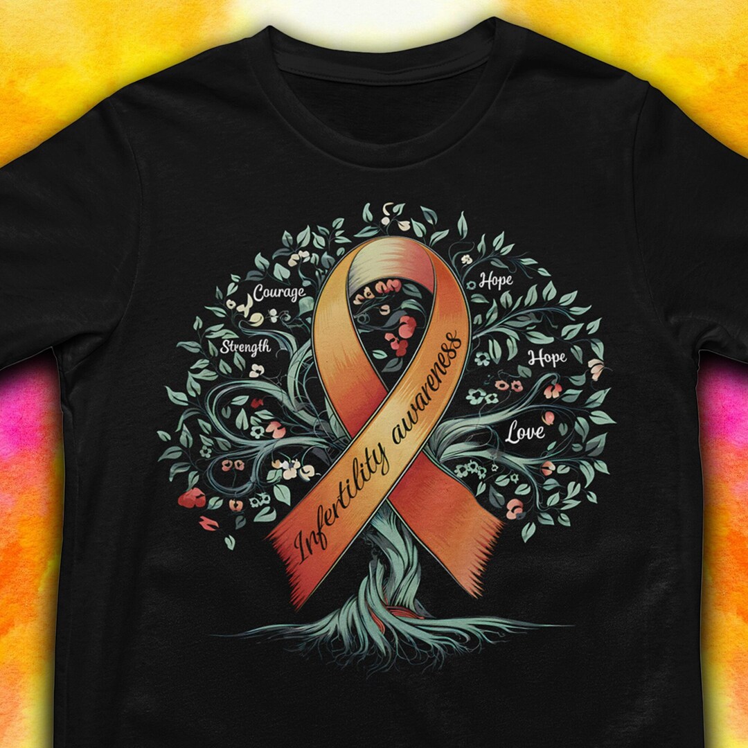 Infertility Shirt, Ivf Awareness Shirt, Lvf Support Shirt, Fertility ...