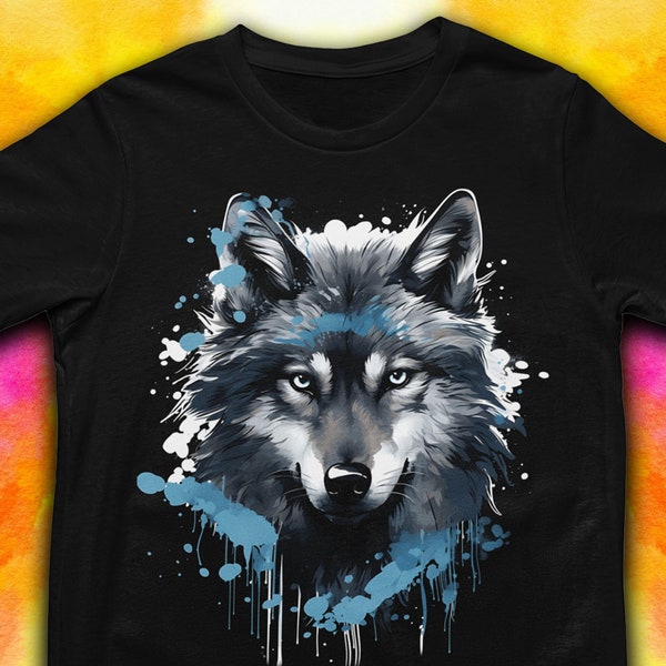 Wolf Ripping Shirt - Etsy