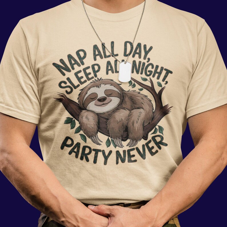 Sloth T-shirt: Lazy Legend Nap Squad Apparel - Etsy
