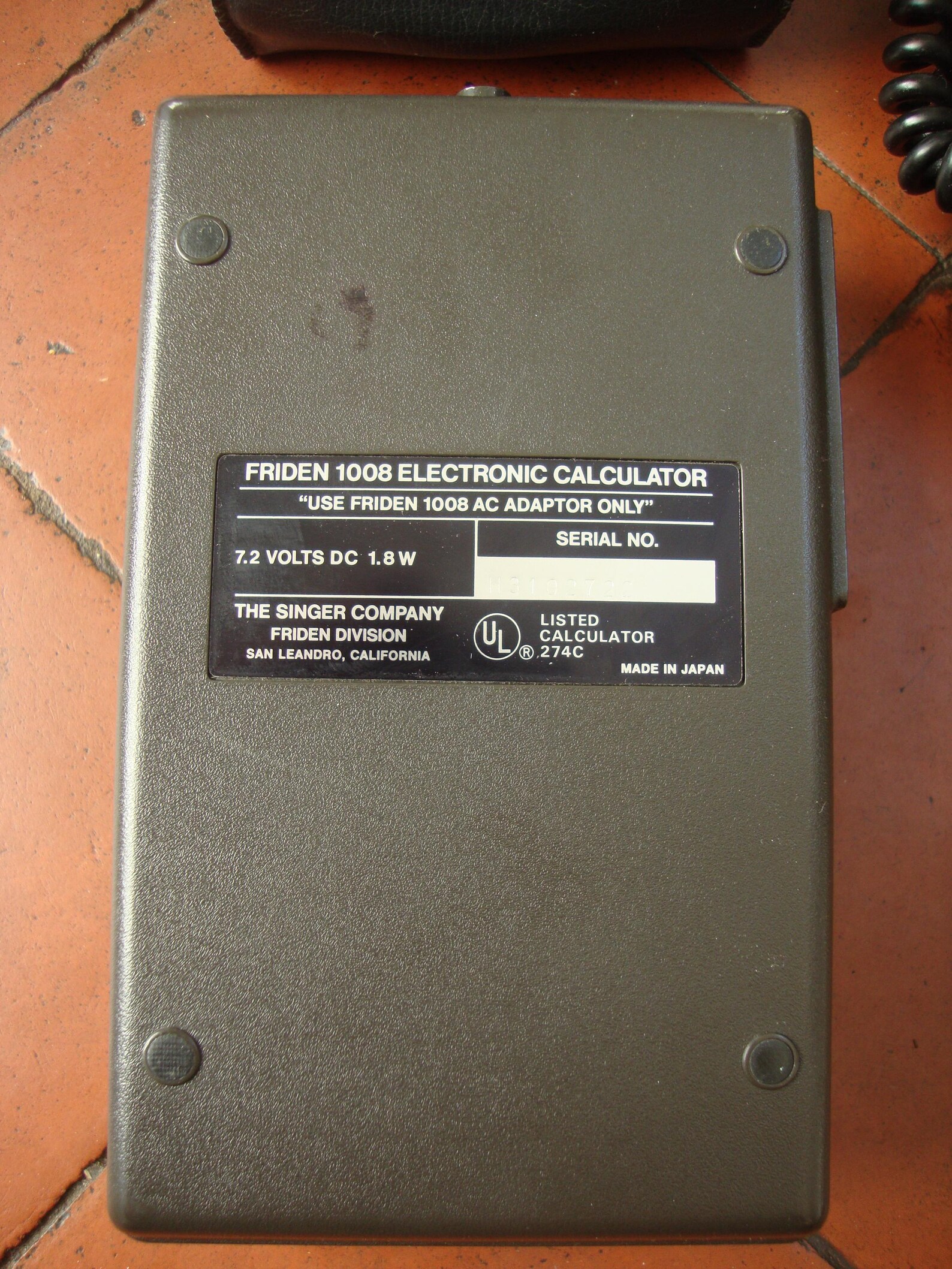 Vintage Singer Friden 1008 Calculator - Etsy