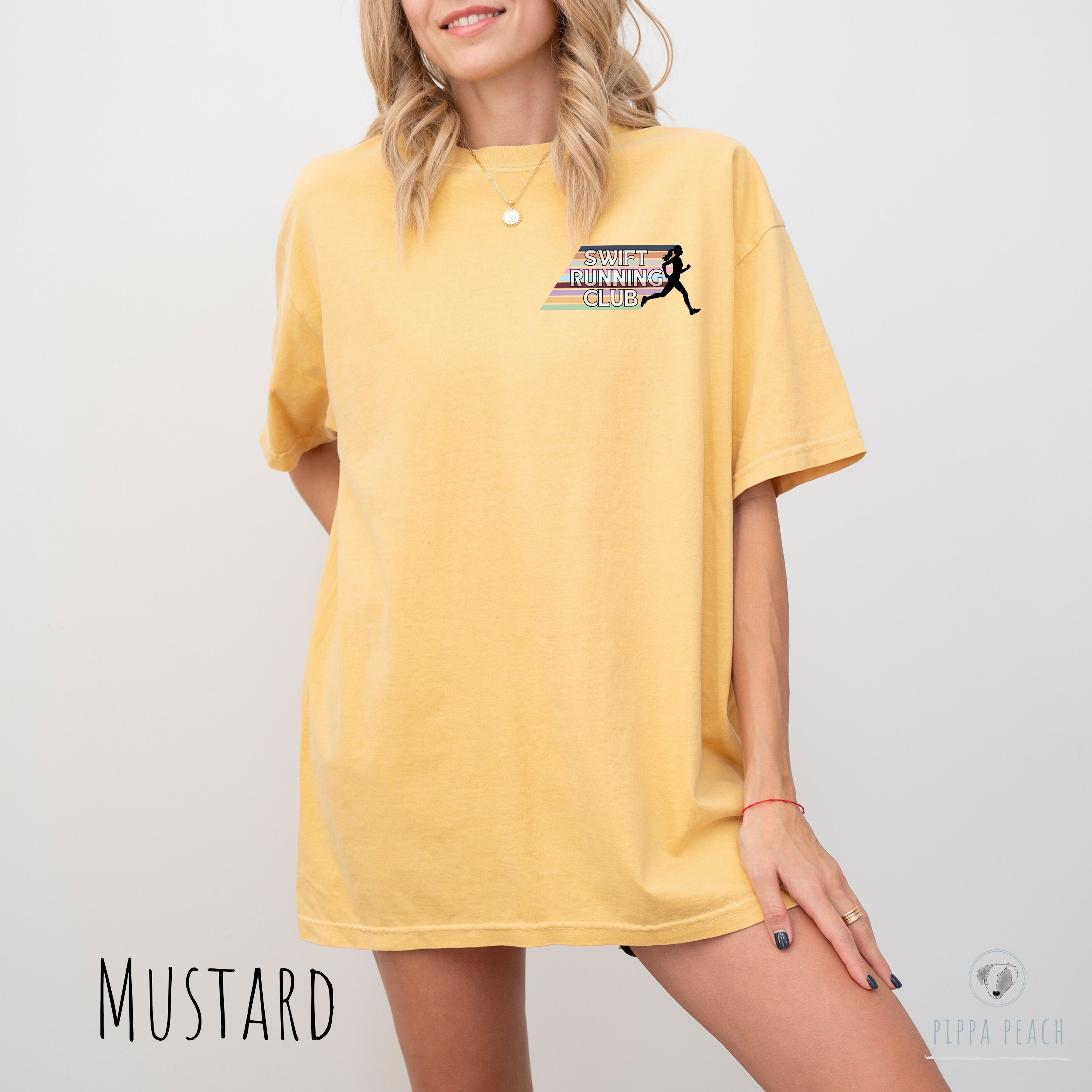 Taylor Swift Running Club Comfort Color T-shirt Run With Style and ...