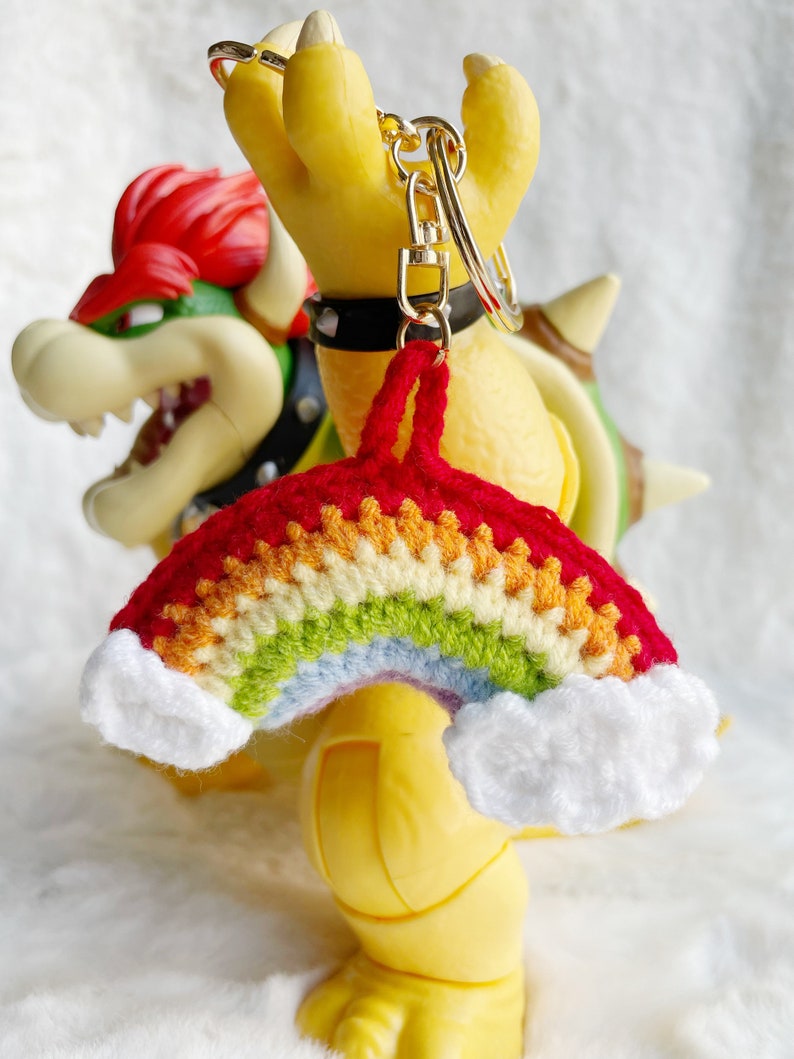 Cute Crochet Keychain - Etsy