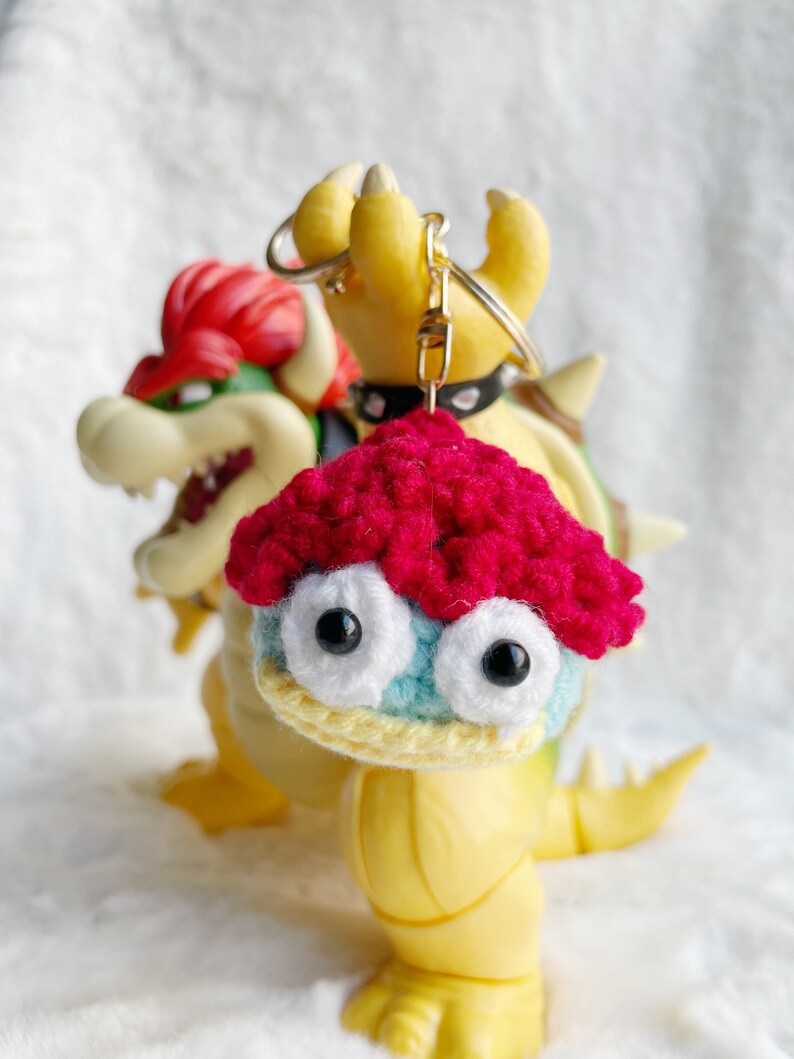 Cute Crochet Keychain - Etsy