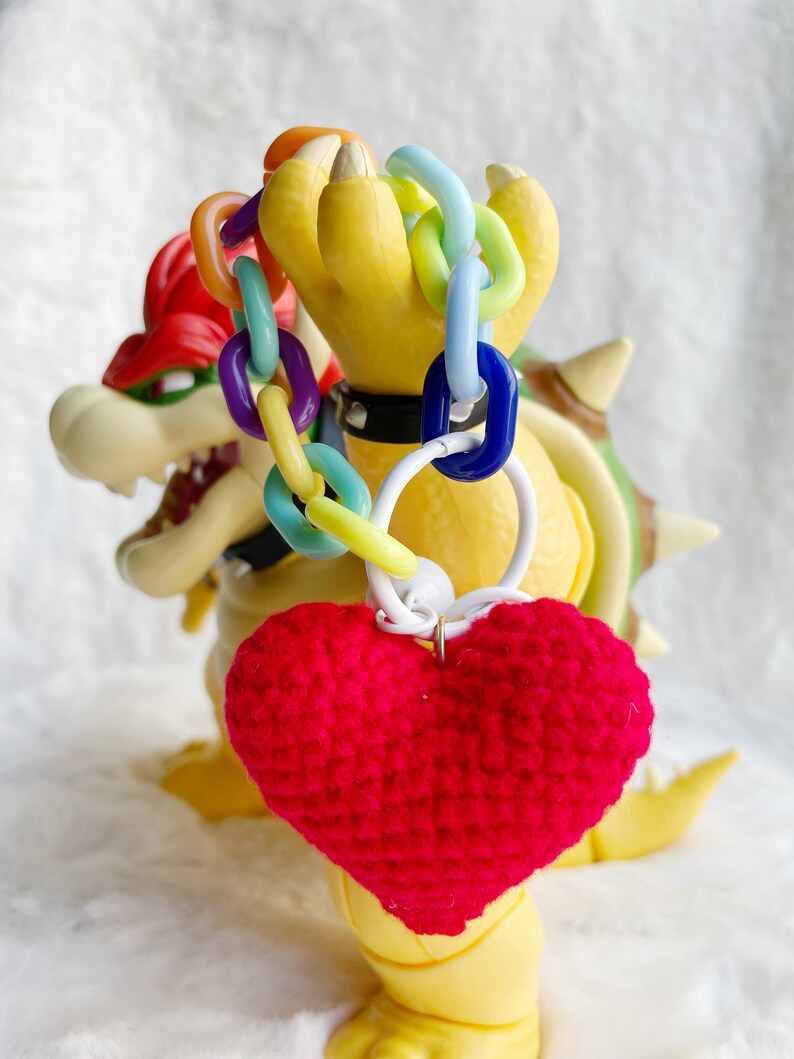 Cute Crochet Keychain - Etsy