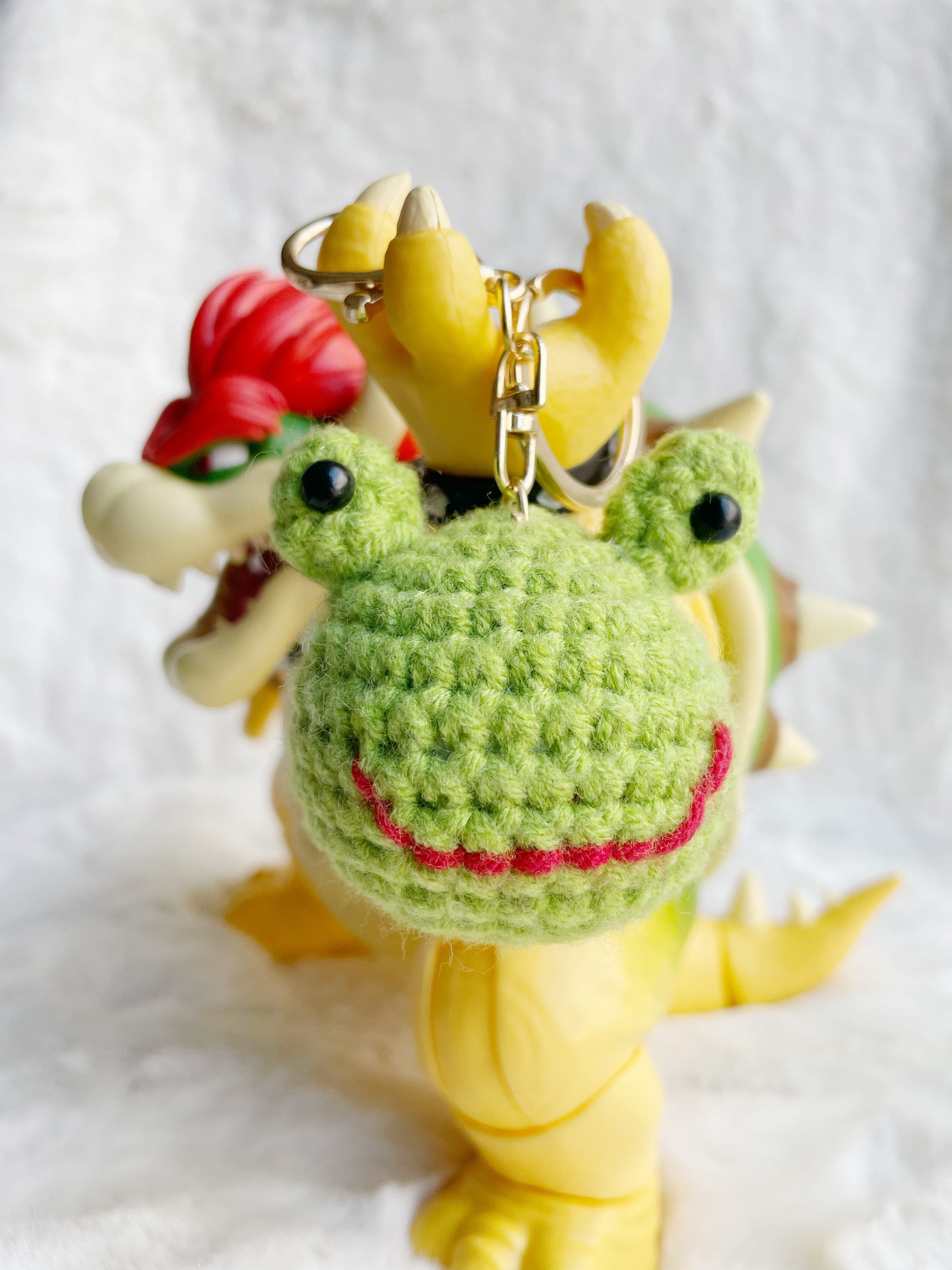 Cute Crochet Keychain - Etsy