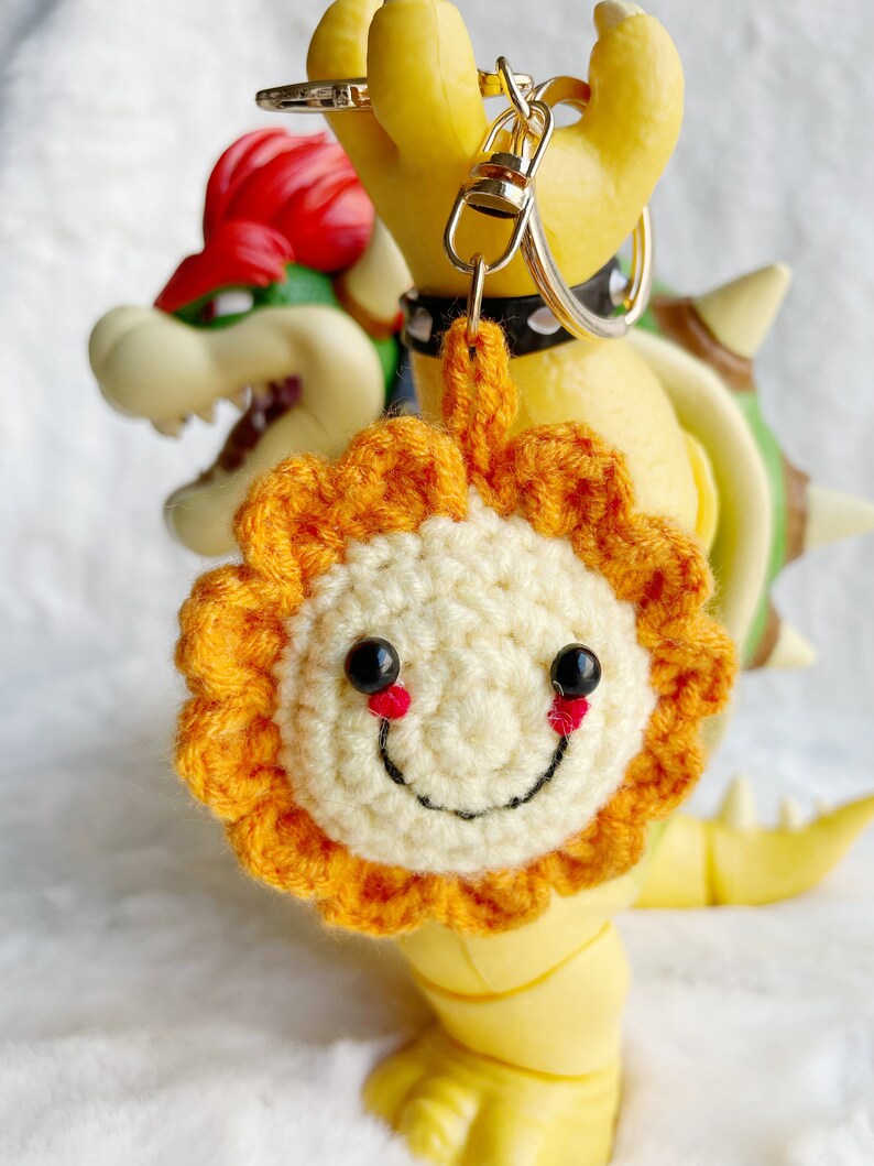 Cute Crochet Keychain - Etsy