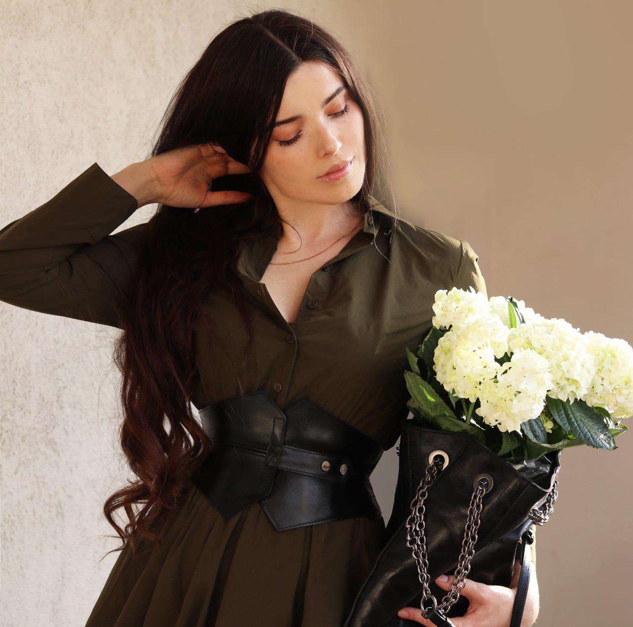 Handmade Genuine Leather Corset Belt, Peplum Belt, Princess Style Belt ...