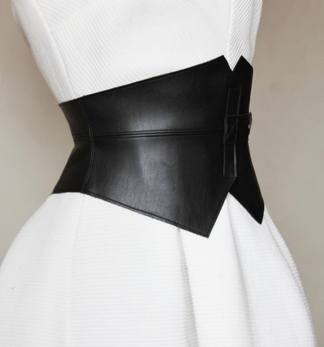 Handmade Genuine Leather Corset Belt, Peplum Belt, Princess Style Belt ...