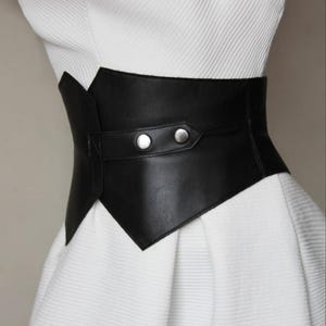 Handmade Genuine Leather Corset Belt, Peplum Belt, Princess Style Belt ...