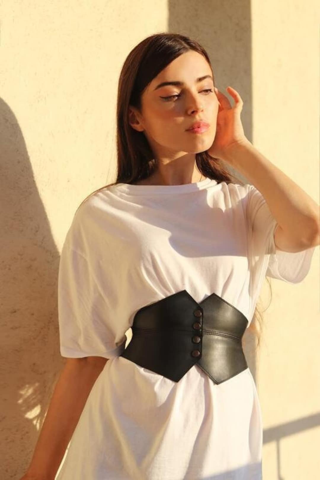 Handmade Corset Belt, Small Waist Belt, Basque Belt, Underbust Belt ...