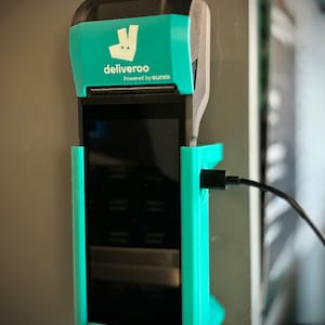 Wall Mount for Deliveroo Sunmi V2 / V2s POS System | Secure, Made-to ...