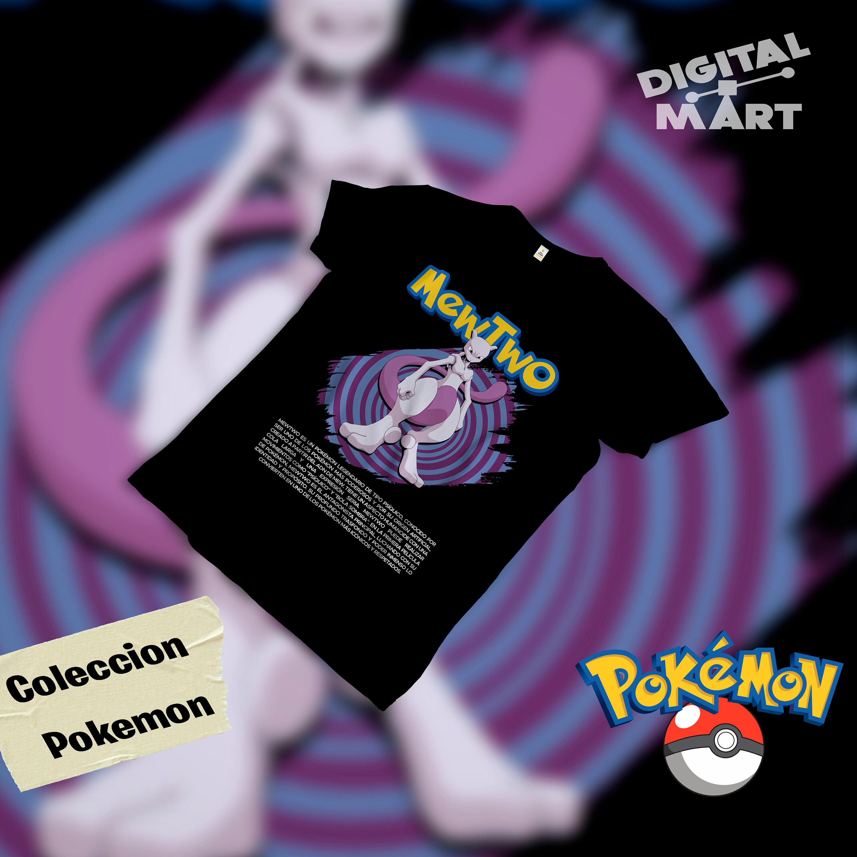 21 Diseños Pokemon para sublimacion y DTF, png y psd, ademas incluye ...