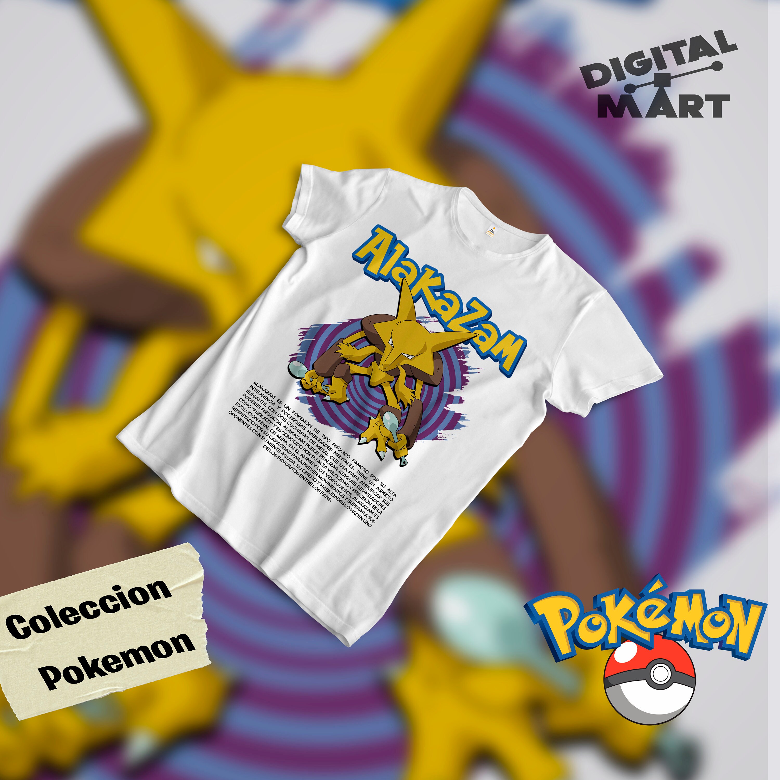 21 Diseños Pokemon para sublimacion y DTF, png y psd, ademas incluye ...