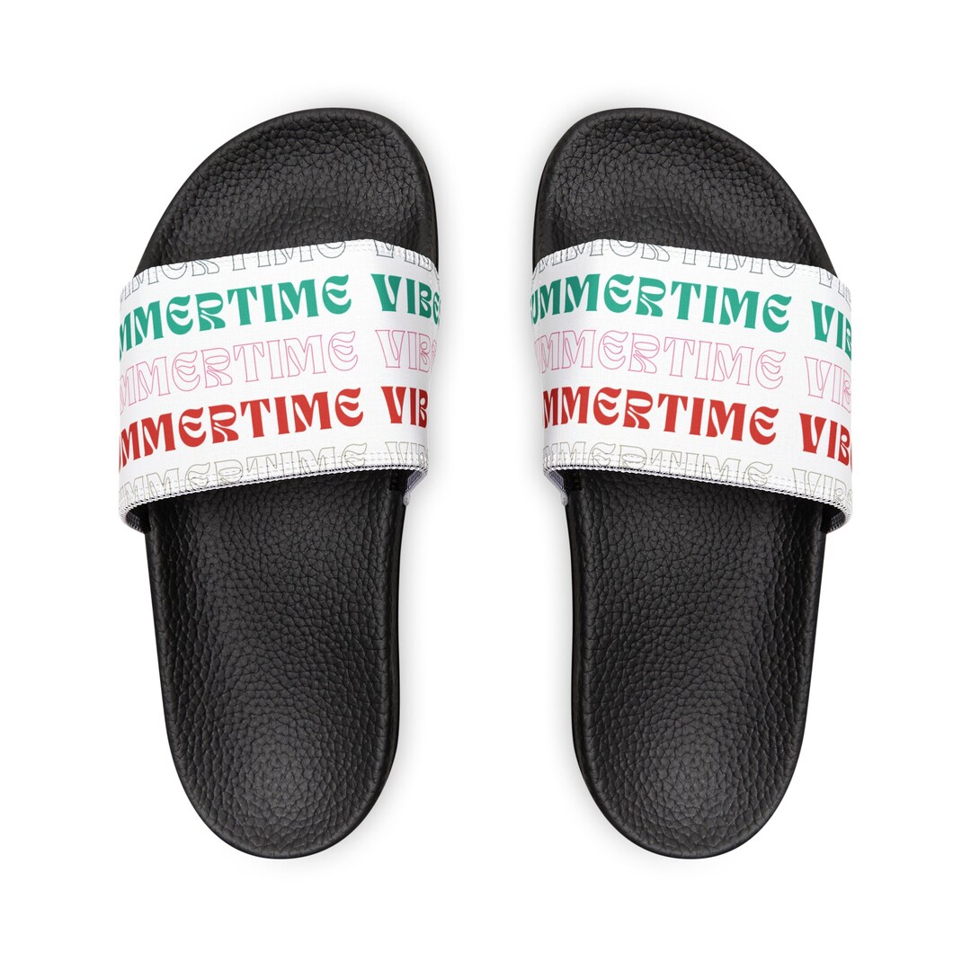 Summertime Slides Beach Slides Women's Removable-strap Sandals - Etsy