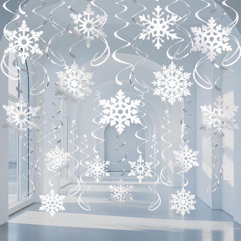Hanging Snowflake Ceiling - Etsy