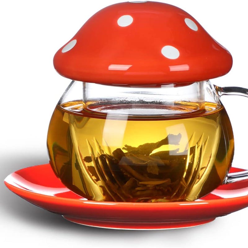 Mushroom Tea Set - Etsy