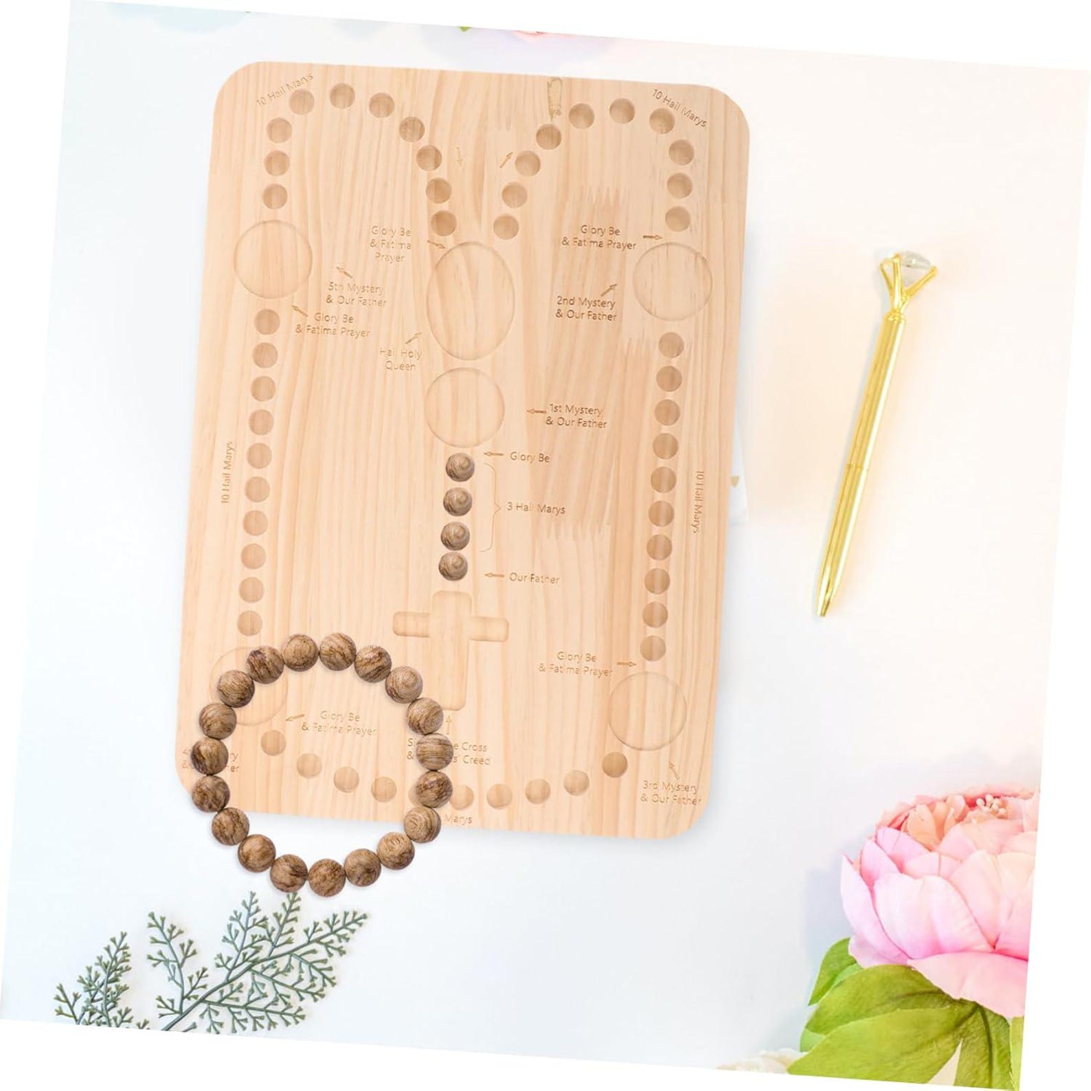Bead Board Beading Tools Beading Board Bead Rosary Board Bead Making ...
