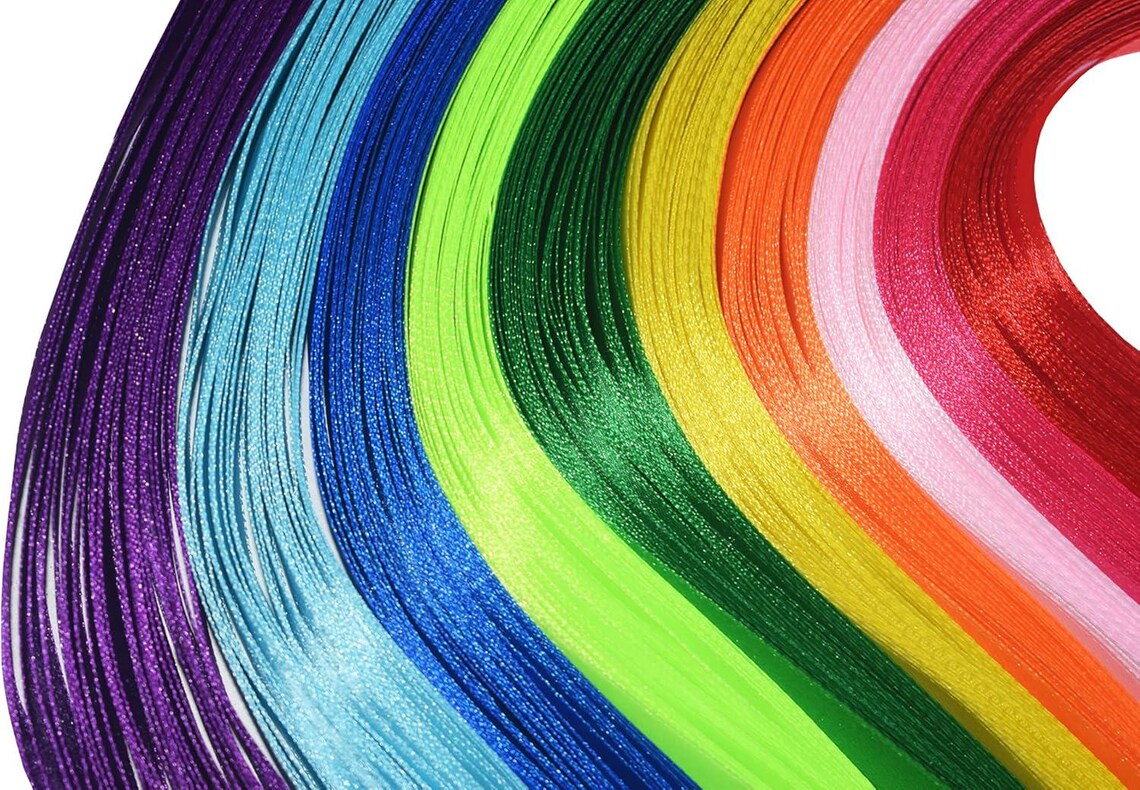 100 Pieces Multi-color Ribbon Wands Streamers Sticks With Gold Bell ...