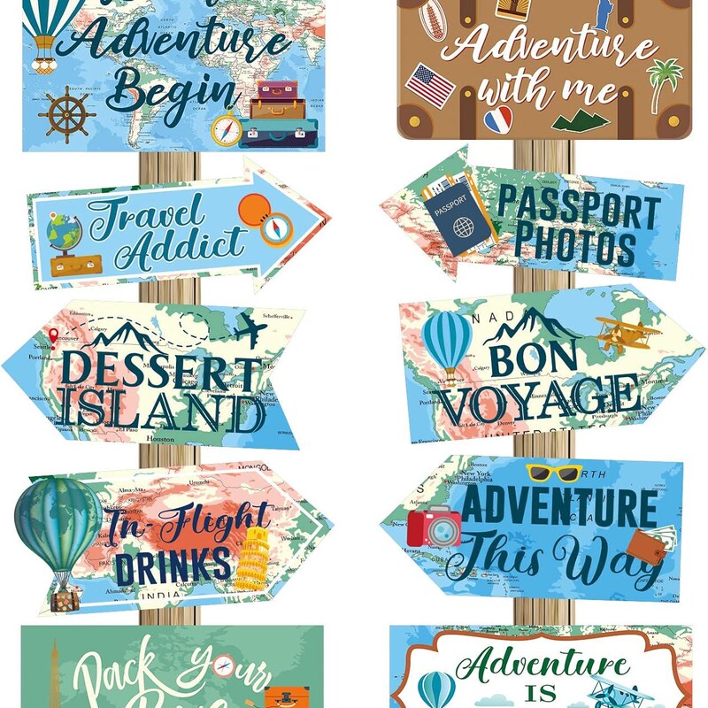 Travel Theme Party - Etsy