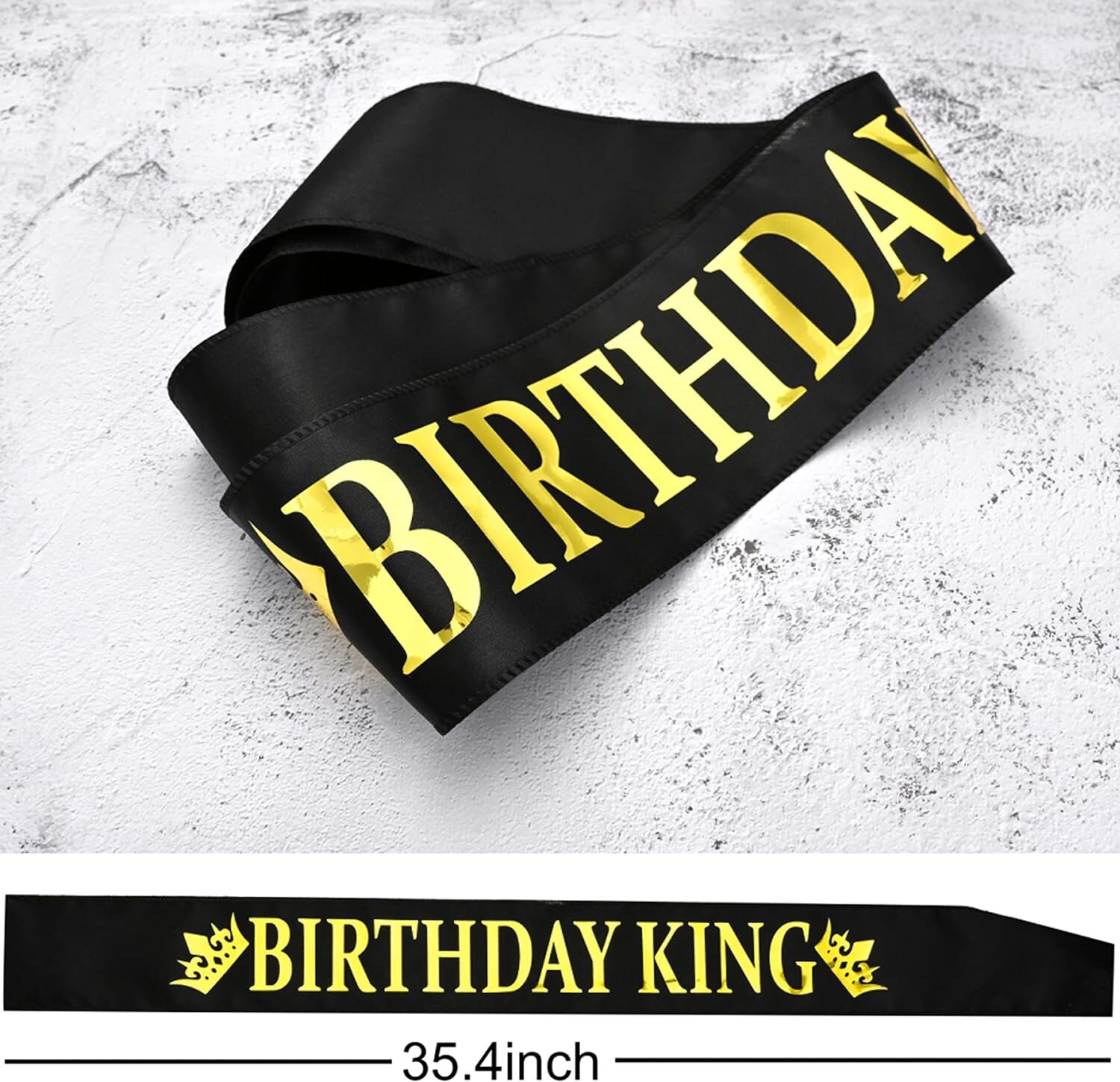 Birthday King Crown and Birthday King Sash,birthday Gifts for Men ...
