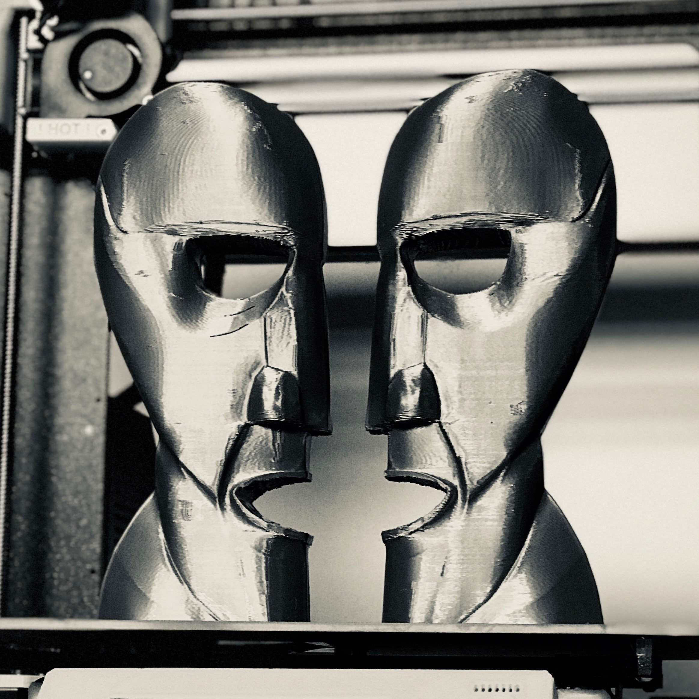 Division Bell Pink Floyd Statue Gift Album Cover Head 3D STL - Etsy