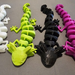 Articulating Axolotl Toy - Etsy