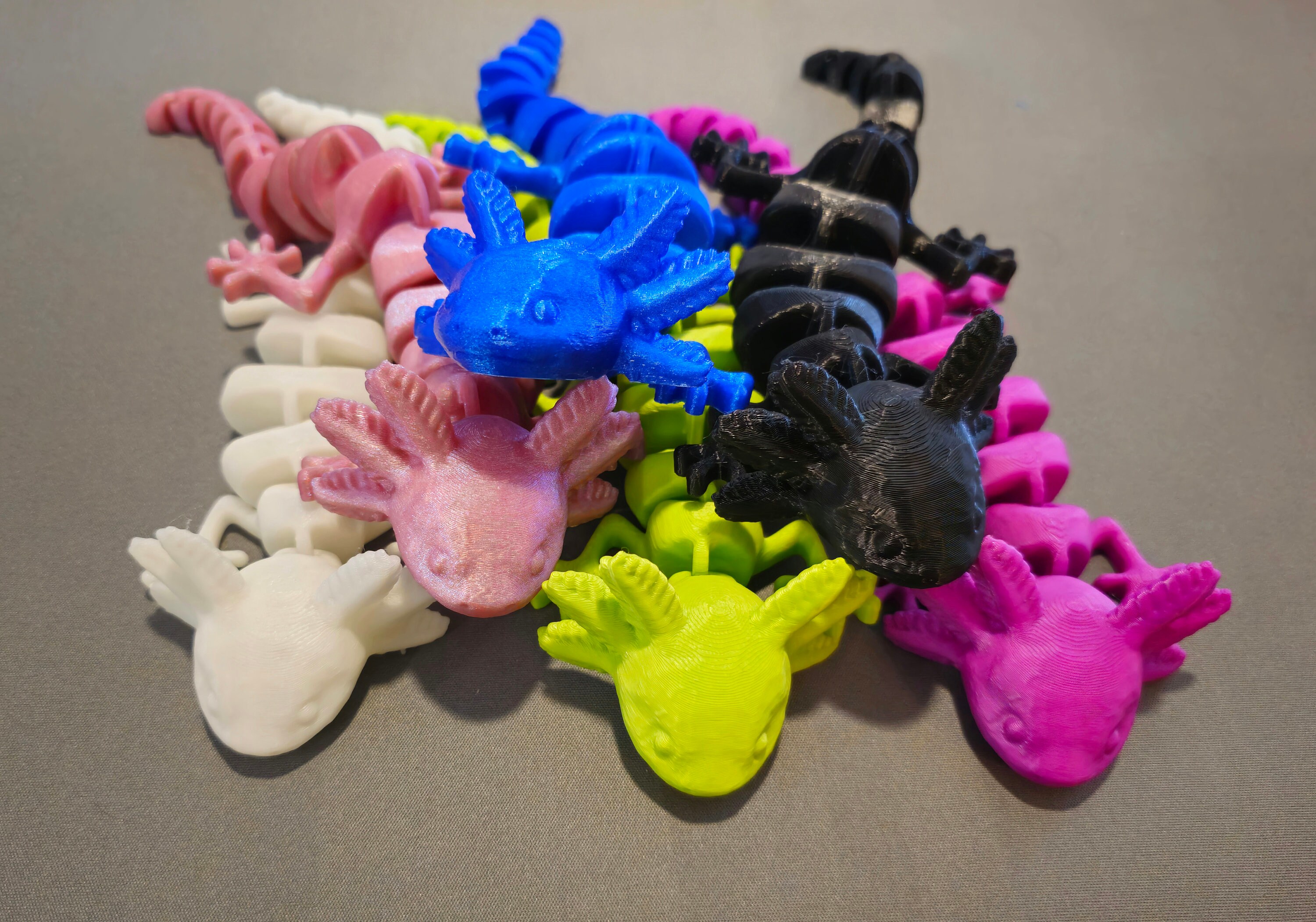 Articulating Axolotl Toy - Etsy