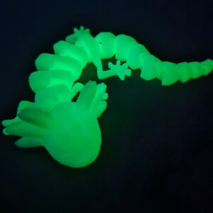 Articulating Axolotl Toy - Etsy