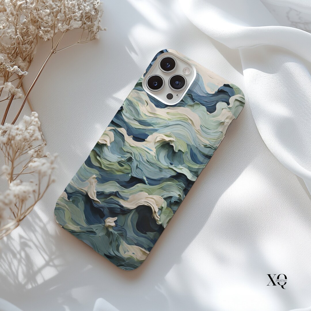 Summer Waves Print Mobile Phone Case! Apple iPhone 11 12 13 14 15 Pro ...