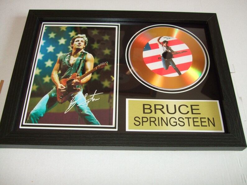 Bruce Springsteen Signed Framed - Etsy