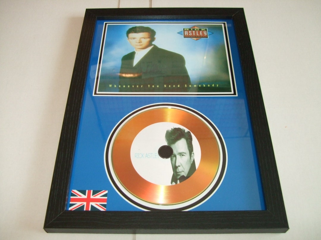 Rick Astley Signed Framed - Etsy