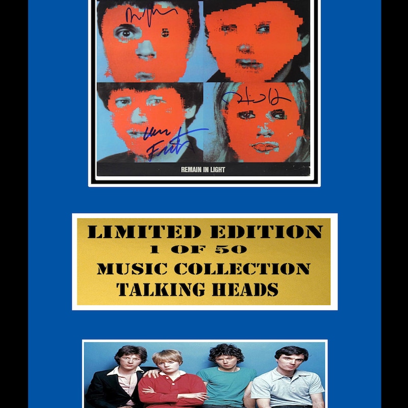 Talking Heads Poster - Etsy