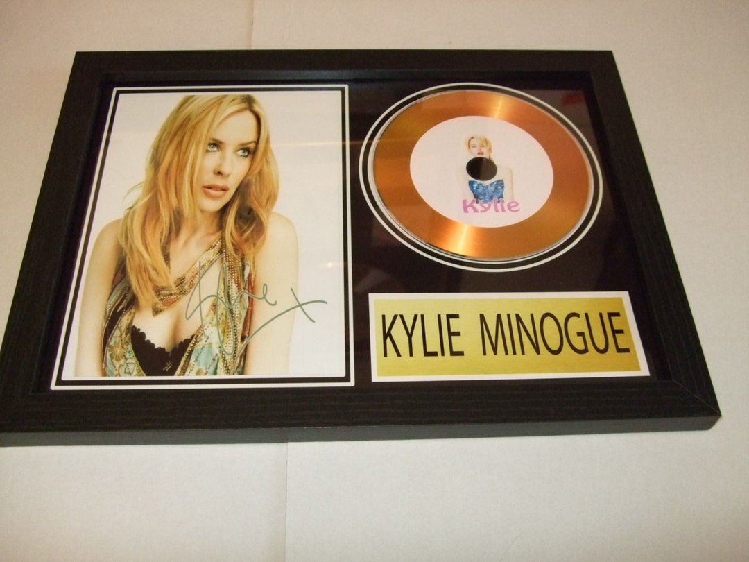 Kylie Minogue Signed Framed - Etsy