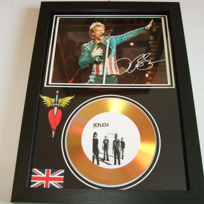 Signed Jon Bon Jovi - Etsy