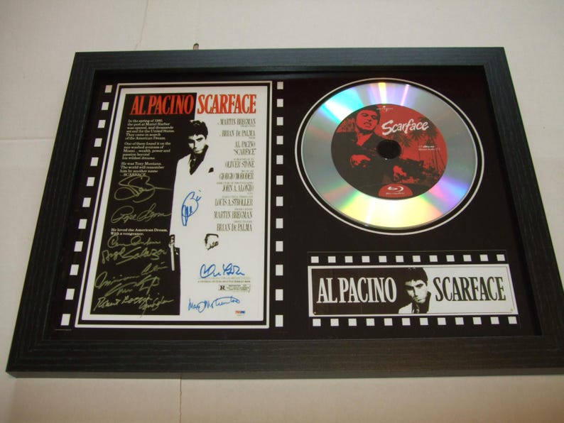 Scarface Signed Framed - Etsy