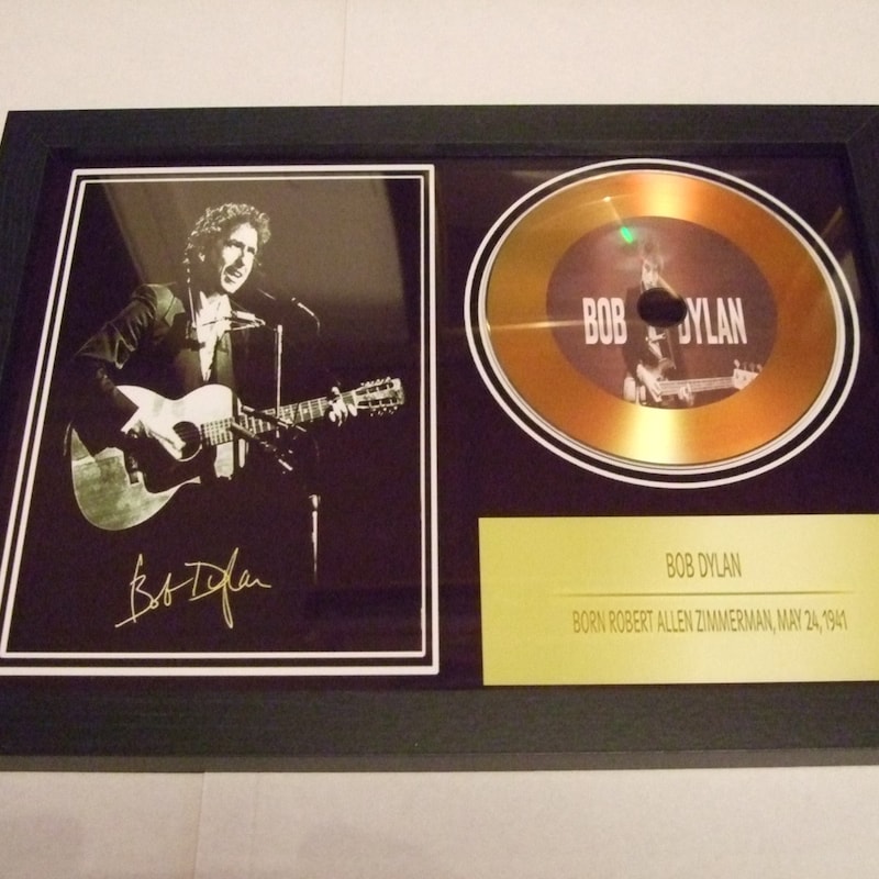 Bob Dylan Poster Signed - Etsy