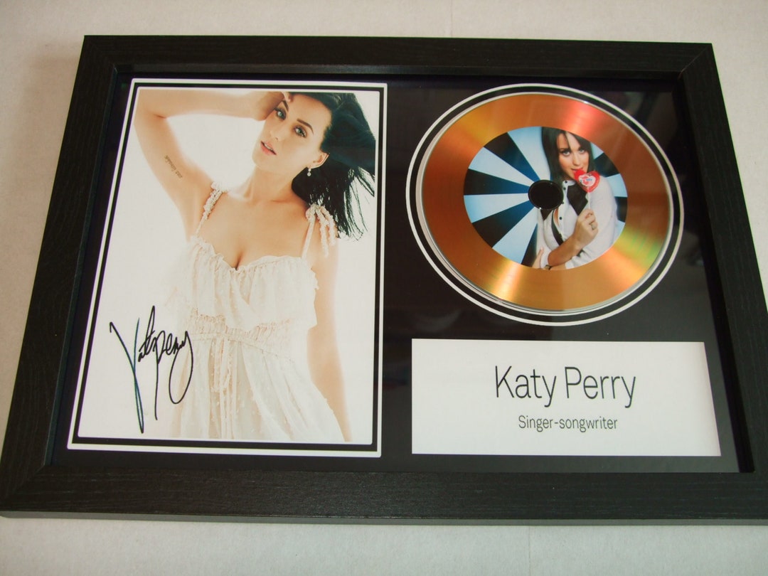 Katy Perry Signed Framed - Etsy
