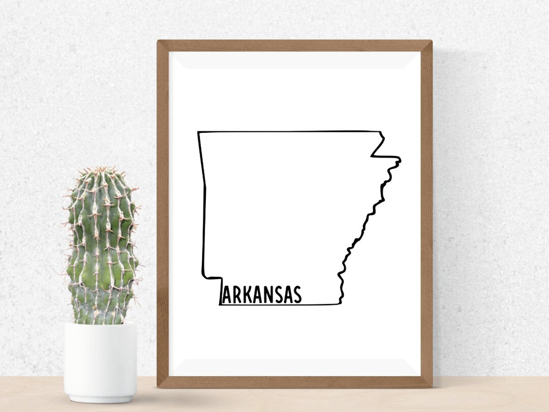 Arkansas SVG | States SVG | State SVG | State Outline Svg | Arkansas ...