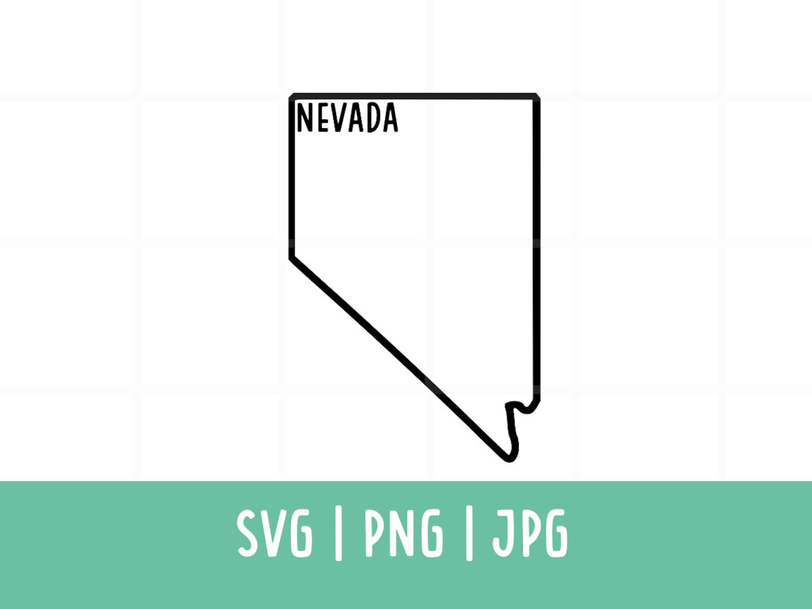 Nevada SVG States SVG State SVG State Outline Svg Nevada Png Nevada Svg ...